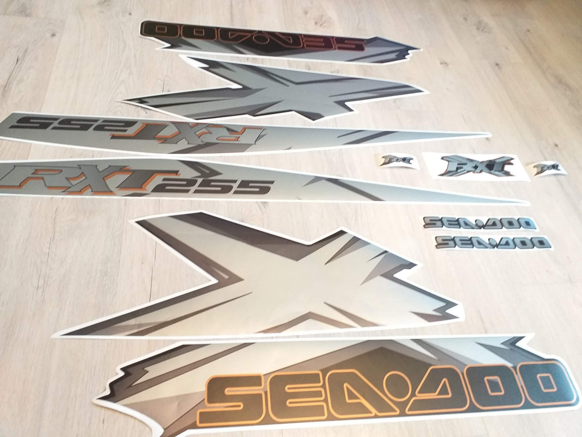 Jet Ski full decals kit for "Sea-Doo RXT-X 255" model 2008-2009 Ready ...