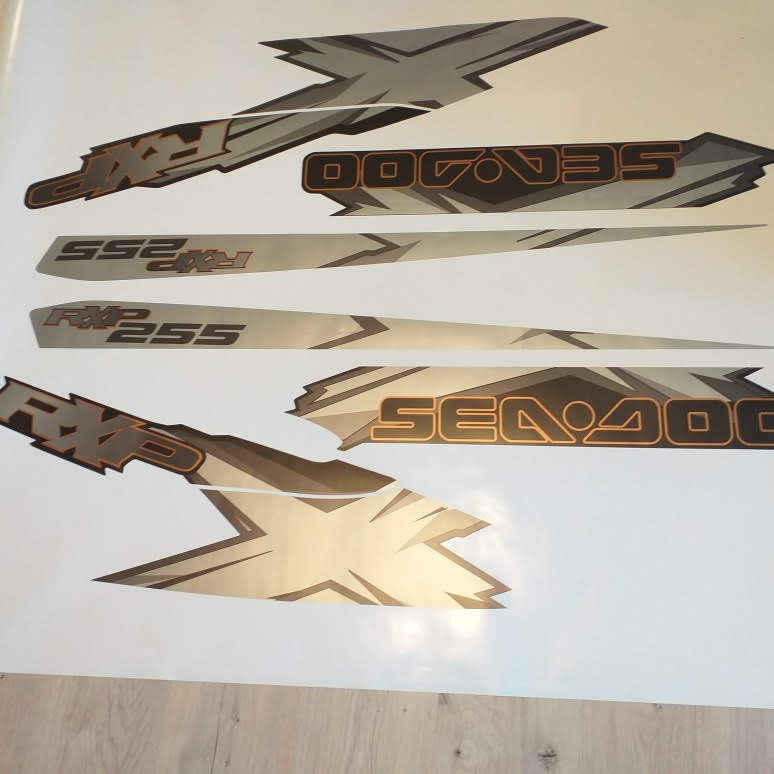 Sea-Doo RXP-X 255 model 2008-2009 Jet Ski Full Set Stickers ...