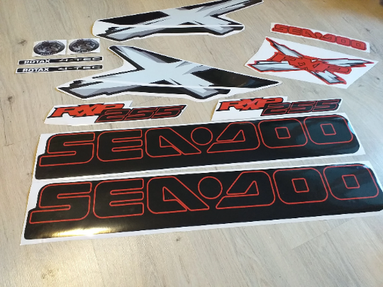 Sea-doo Rxp 255 Black Red 2008 – StickerBombing.eu