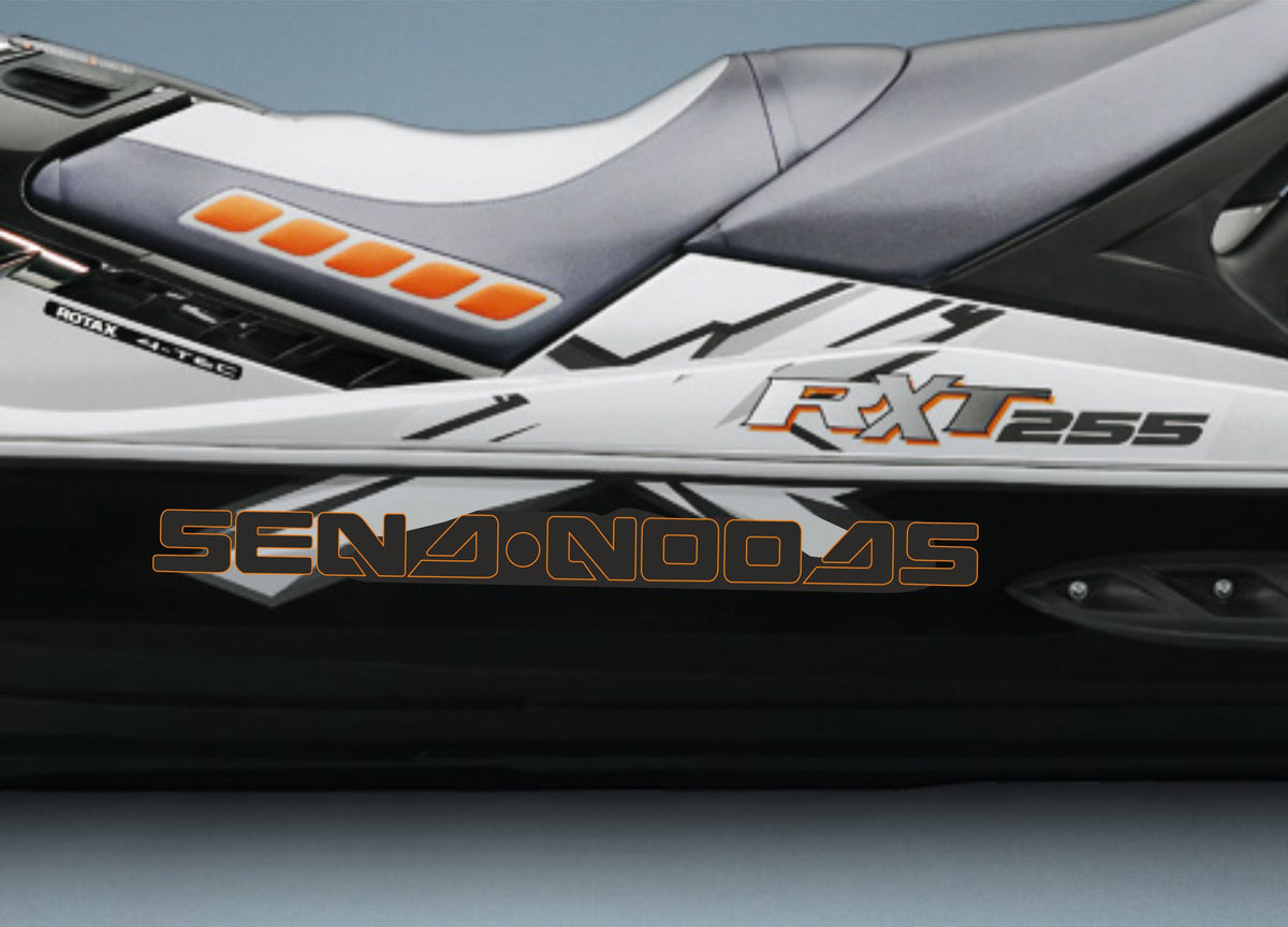 Jet Ski full decals kit for "Sea-Doo RXT-X 255" "Send Noods Edition" m ...