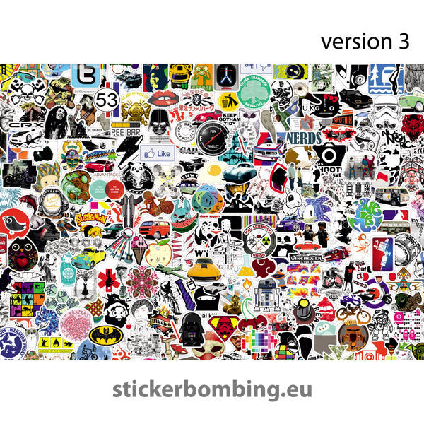 Sticker Bombing Sheet (30x21 cm) – StickerBombing.eu