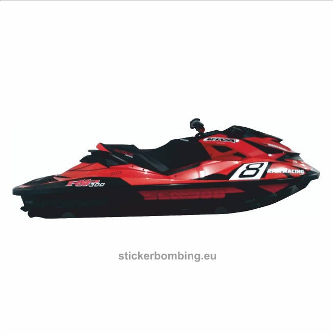 Sea-Doo RXP-X 300 RS Riva Racing, 300, 260 Jet Ski Full Set Stickers ...