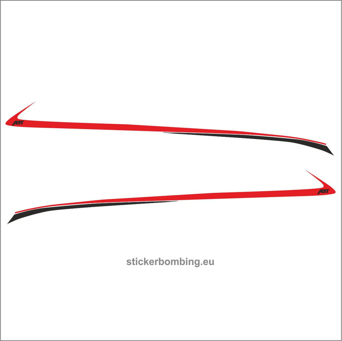 Audi Q3 Decals set - "Audi ABT edition" Stickers set – StickerBombing.eu