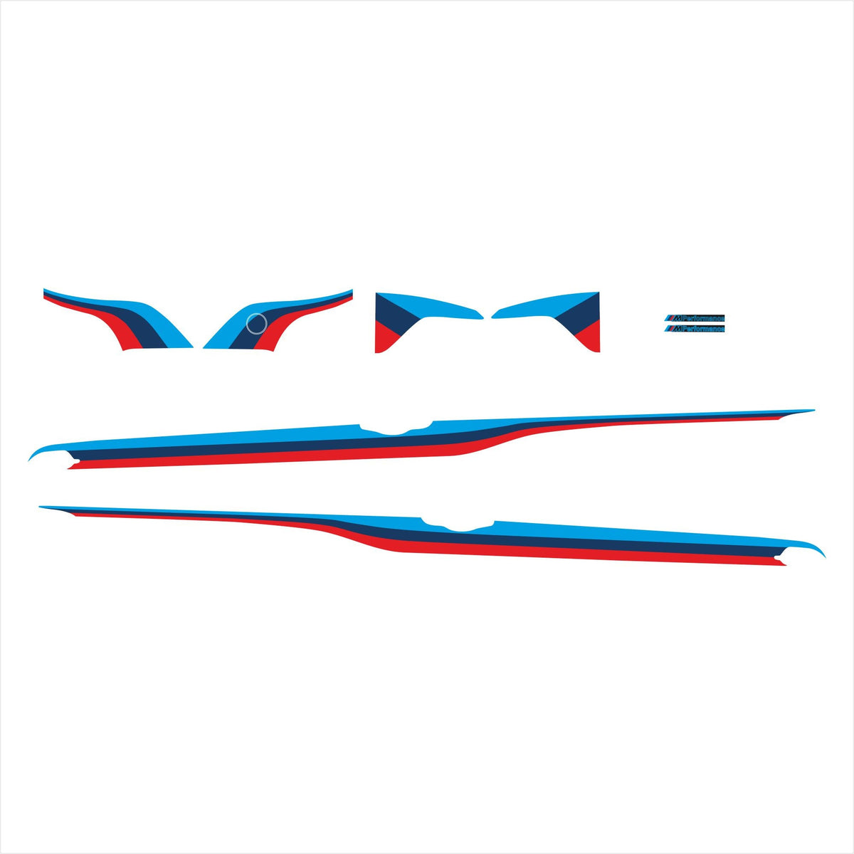 Stickers set for BMW M2"BMW M Performance"-Car Graphics Set ...