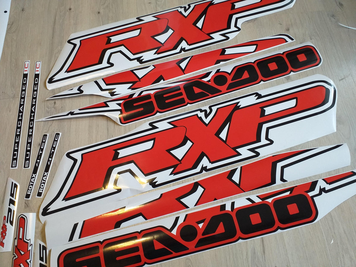 Stickers set for Sea-doo Rxp 215 model 2009-Graphic decals kit ...